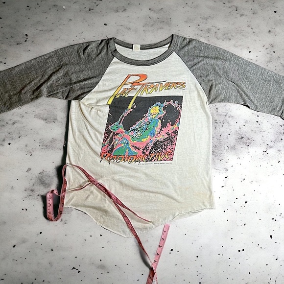 Vintage | Shirts | Vintage Pat Travers Radioactive Tour 981 34 Sleeve ...